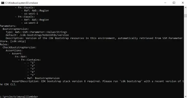 Aws Java Lambda Accessing An Aws Rds Mysql Instance With Cdk Bounteous