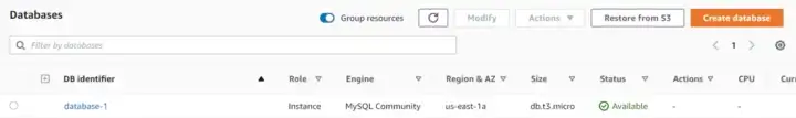 Creating An Aws Rds Mysql Database With Mysql Workbench Bounteous