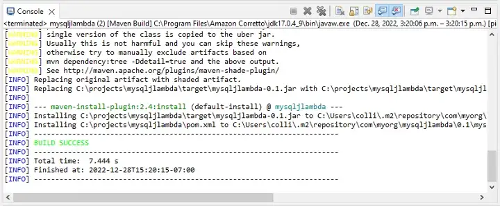 Aws Java Lambda Accessing An Aws Rds Mysql Instance With Cdk Bounteous