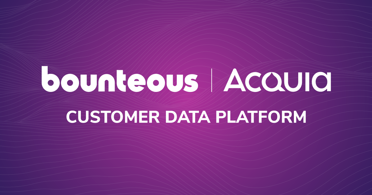 Press Release: Bounteous Announces Customer Data Platform Offering with ... Press Release: Bounteous Announces Customer Data Platform Offering with ...
